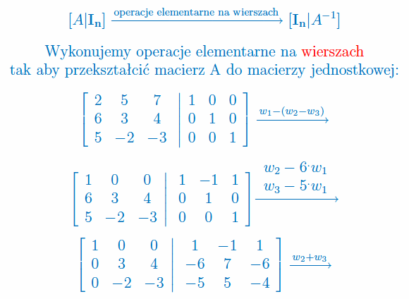 Macierze - kolokwium - zestaw (1) - Obliczone.pl