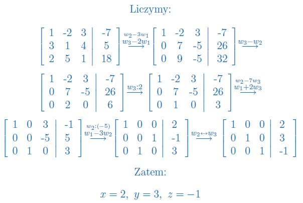 Algebra liniowa - egzamin - zestaw (1) - Obliczone.pl
